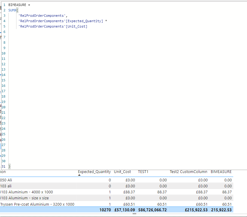 Solved: Multiplication Between Columns in the same table - Microsoft ...
