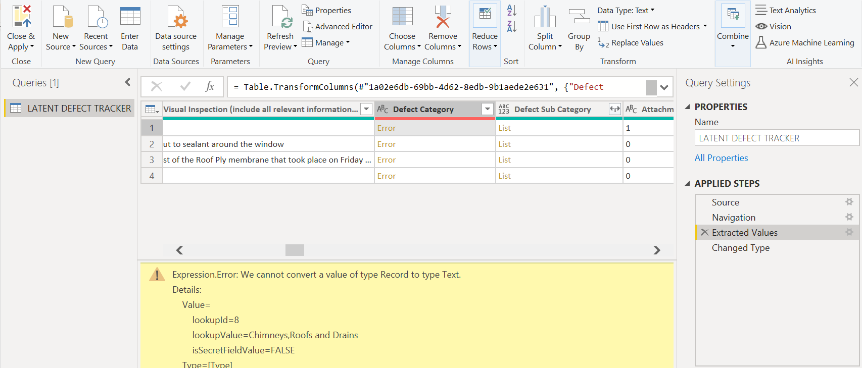 Drop down list showing as "list" in Power Bi repor... - Microsoft ...