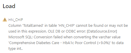 Another, "Column .. in table .. cannot be found or... - Microsoft ...