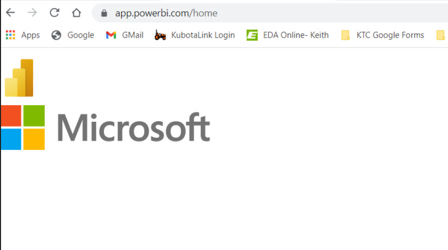 Power BI Bug - Login Screen Not Working - Microsoft Fabric Community