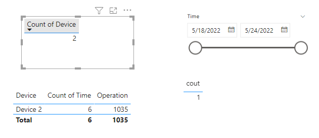 Solved: Count is not correct after after a visual filter - Microsoft ...
