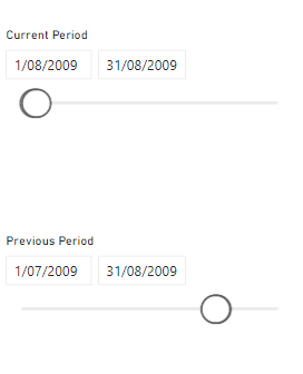 Have a fixed Date range based on selected current ... - Microsoft ...