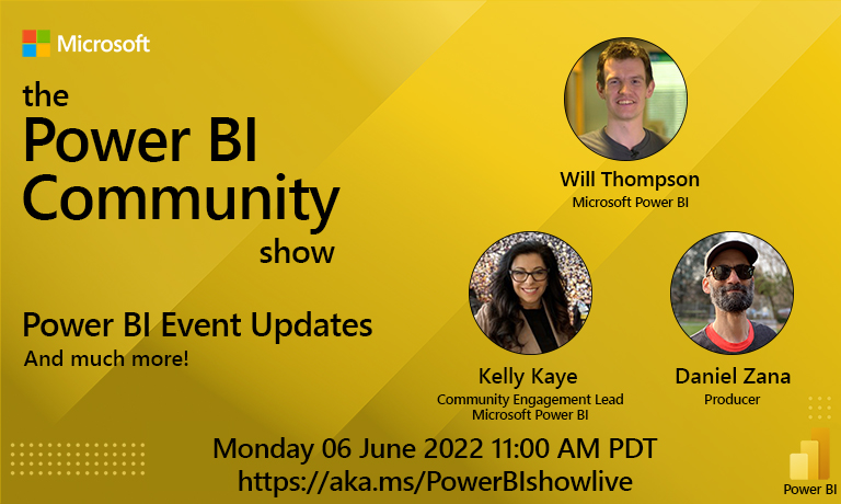 The Power BI Community Show Ep 6 - Power BI Event ... - Microsoft ...