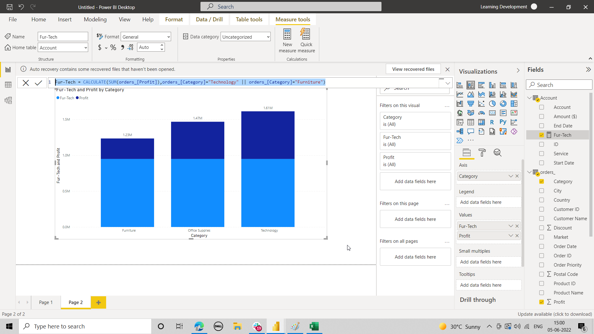 Solved: Column Charts - Microsoft Fabric Community