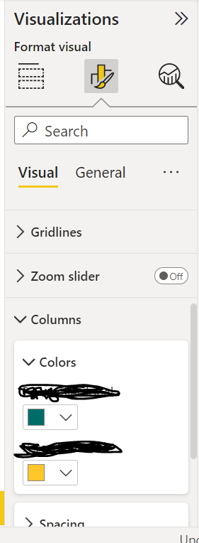 Solved: Format default visual (bar chart) - Microsoft Fabric Community