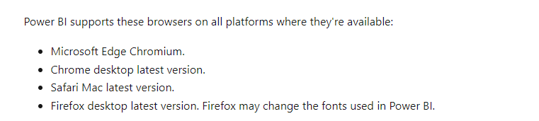 Solved: Datamarts and Safari - Microsoft Fabric Community
