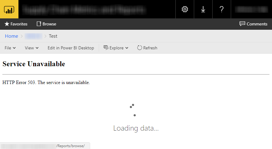 Solved: HTTP Error 503. The service is unavailable. error ...