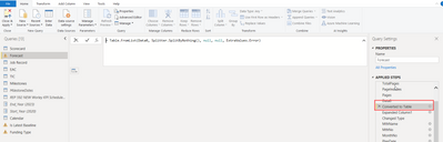 Solved: COLUMN 1 OF THE TABLE NOT FOUND ERROR - Microsoft Fabric Community
