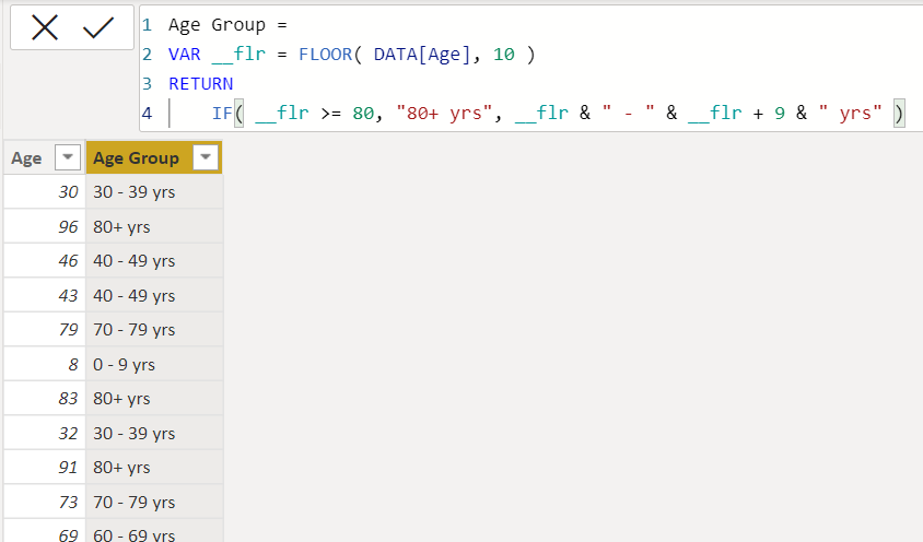 Solved: Table Creation for Age Ranges - Microsoft Fabric Community