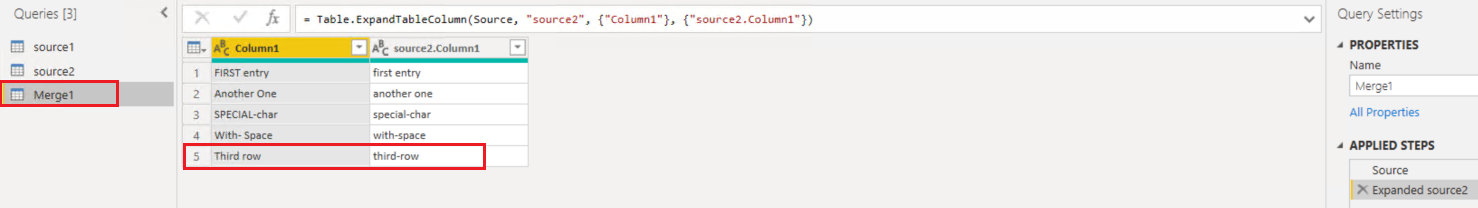 Fuzzy Merge ignores spaces after special character... - Microsoft ...