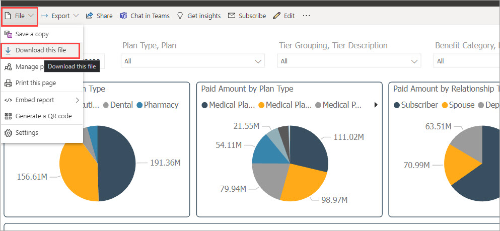 Solved: How to download PBI report to desktop - Microsoft Fabric Community