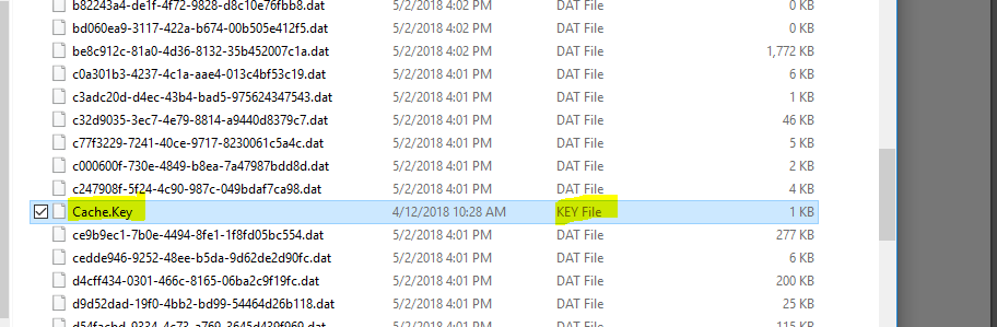 Unexpected Error: The Specified Key is Not a Valid... - Microsoft ...