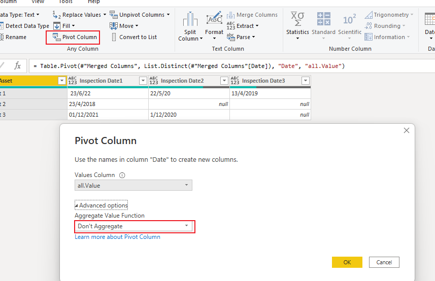 Solved: Display Repeated Dates in a Row - Microsoft Fabric Community