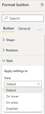 Solved: Formatting Drill Through Button - Microsoft Fabric Community