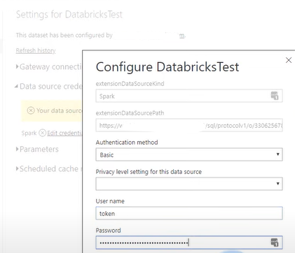 Solved: Databricks and gateway - Microsoft Fabric Community