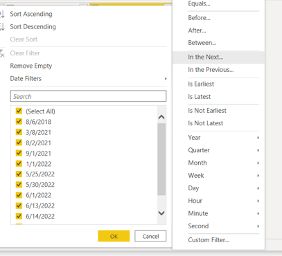 Solved: [need help] How to filter date from today~ +15 day ...