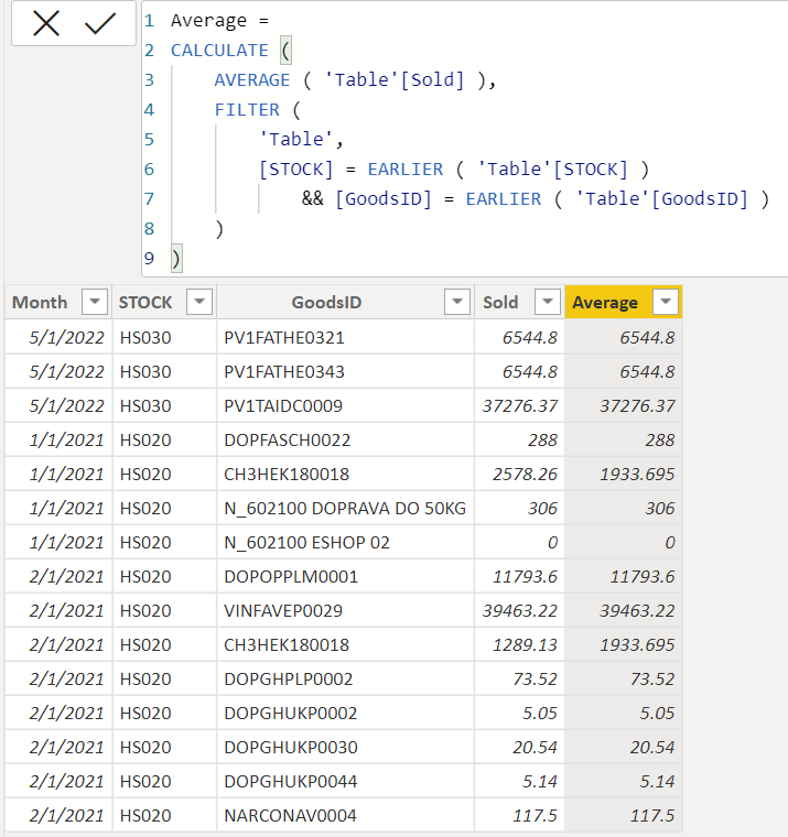 Solved: Equivalent of averageIFS in powerBI (powerPiwot) - Microsoft ...