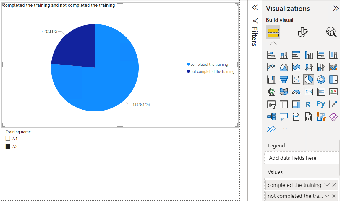 Solved: Get data from other table in pie chart - Microsoft Fabric Community