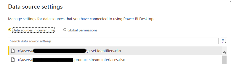 Power Bi file location shows C:\Users\Username\ an... - Microsoft ...