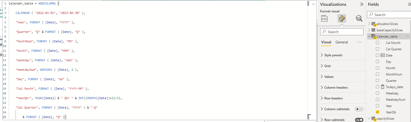 Slicing columns in matrix are producing wrong resu... - Microsoft Fabric Community