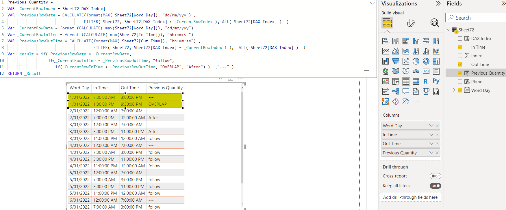 Solved: Calculate overlapping shift start - Microsoft Fabric Community