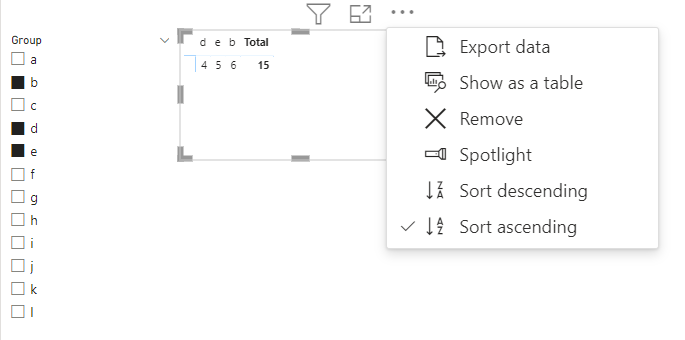 Solved: Order of columns breaks when using Field Parameter... - Microsoft Fabric Community