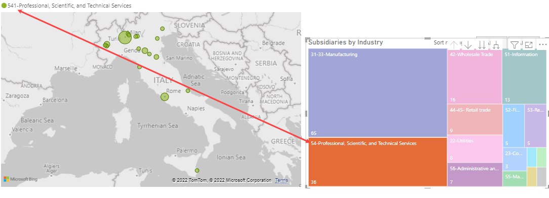 Solved: Legend colours in Map & Tree Map not matching - Microsoft ...