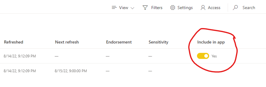 Re: Tooltips showing in Power BI App even though t... - Microsoft ...