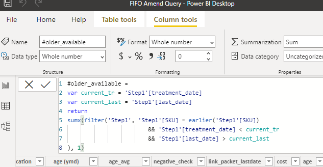 **Complex** MINX / FIFO calculation - Microsoft Fabric Community