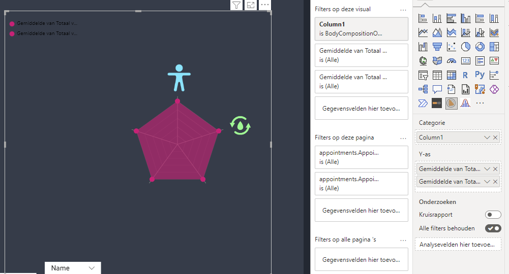 Solved: Transpose table for radar graph - Microsoft Fabric Community
