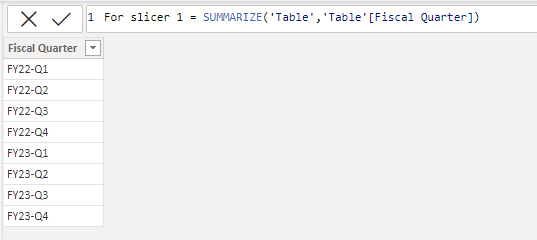 Solved: QoQ and YoY Measures on filtered Table or Matrix? - Microsoft ...