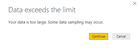 Solved: Data Exceeds Limit when Exporting - Microsoft Fabric Community
