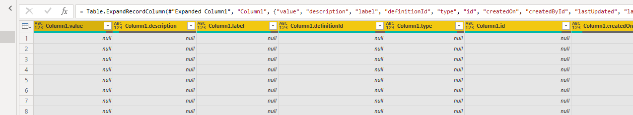 Solved: How to expand a list to individual columns and not ...