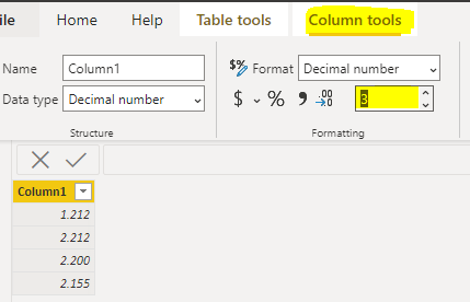 Solved: Global setting for decimal places - Microsoft Fabric Community