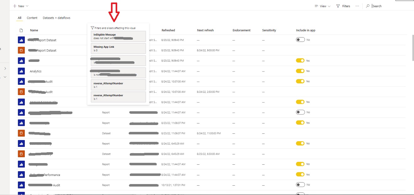 Filter Header Icon on-hover too sensitive and Filt... - Microsoft ...