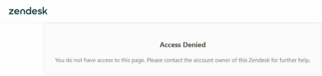 Solved: Zendesk Access Denied via PBI - Microsoft Fabric Community