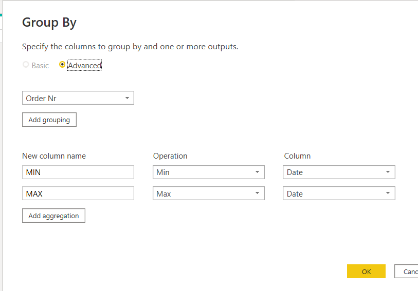Solved: GROUP with MIN and MAX - Microsoft Fabric Community