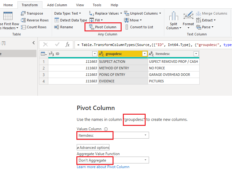 Solved: Cross tab table - Microsoft Fabric Community
