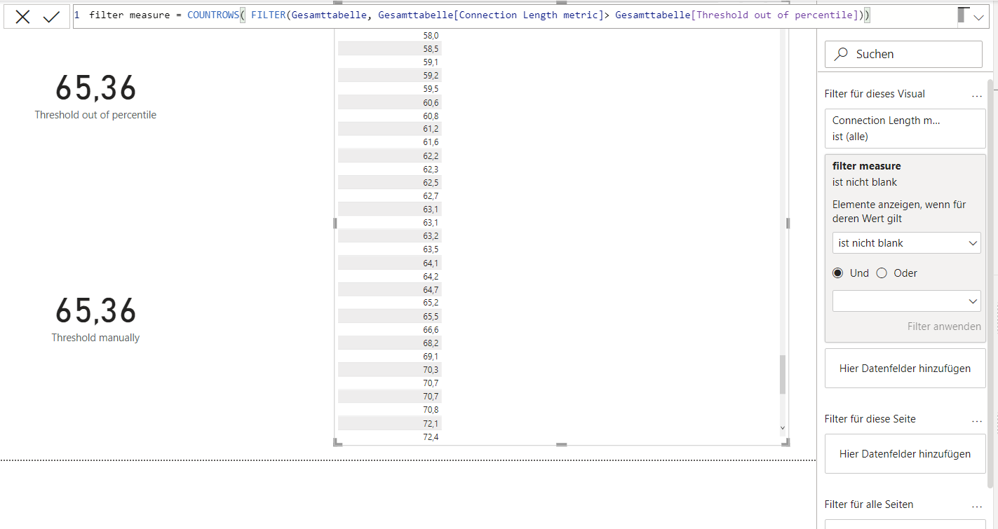 Percentile as FILTER - Microsoft Fabric Community
