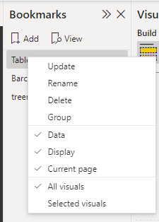 Solved: Bookmark visual settings - Microsoft Fabric Community