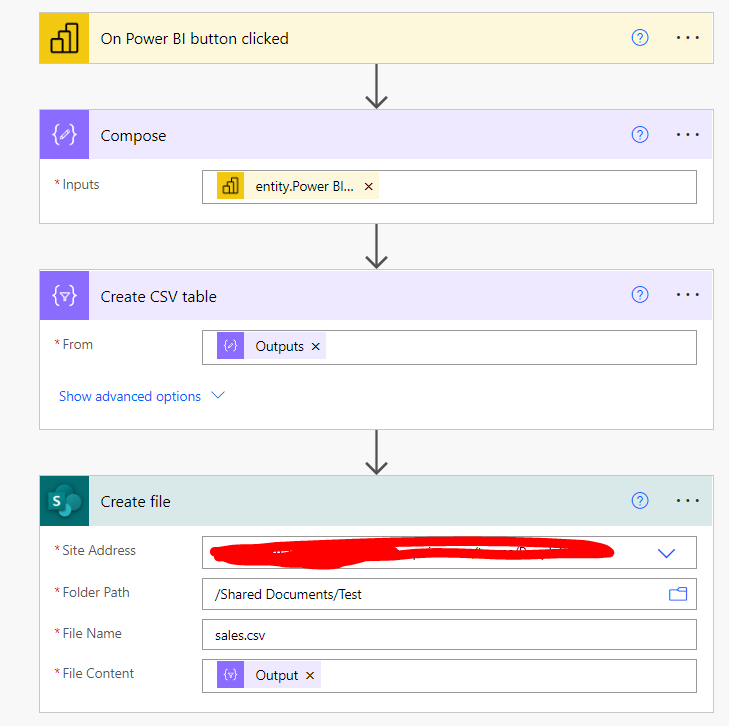 Power Automate Within Power Bi Erroring Out Microsoft Fabric Community