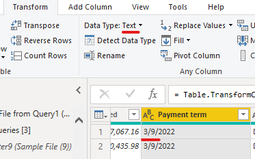 Raw text data is being recognised as a 'date'. How... - Microsoft ...