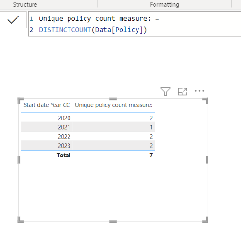Calculate how many times a unique reference appear... - Microsoft ...