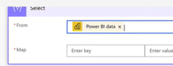 Power Automate select data operation - Microsoft Fabric Community