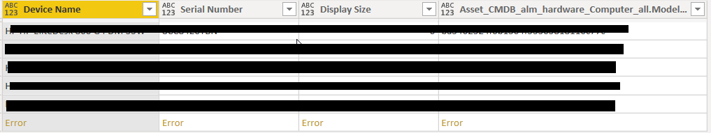 Error-row after merge - Microsoft Fabric Community