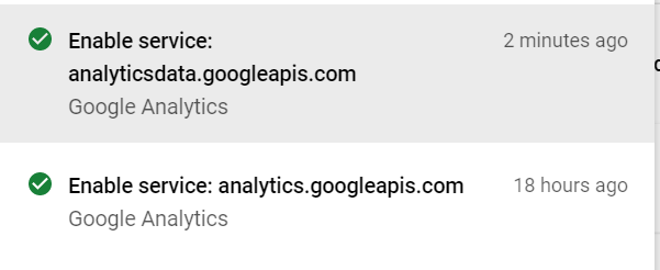 Extract raw data from google analytics - Microsoft Fabric Community