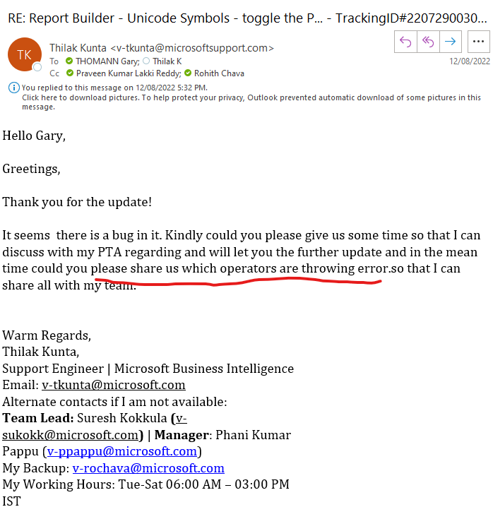 Solved: Power BI Paginated Report Builder - Unicode Symbol ...