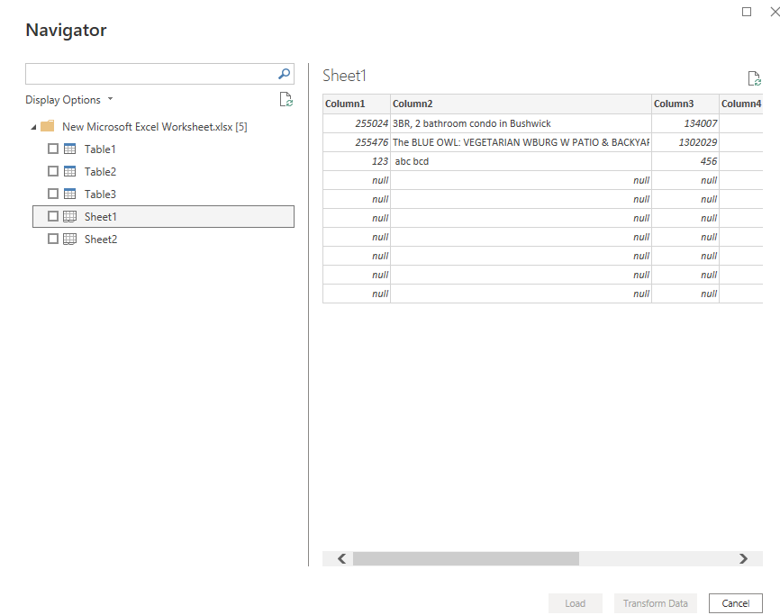 Solved: How to import data from several excel sheets witho ...