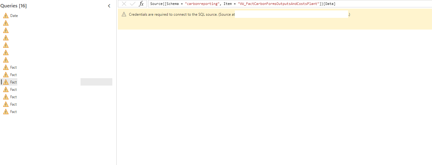 DataFlow connected to Azure SQL DB Keeps needing t... - Microsoft Fabric Community