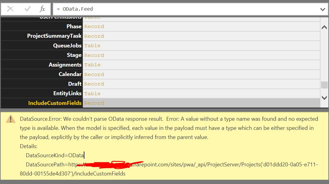 HTML formatting for Project Online Power BI Report... - Microsoft ...